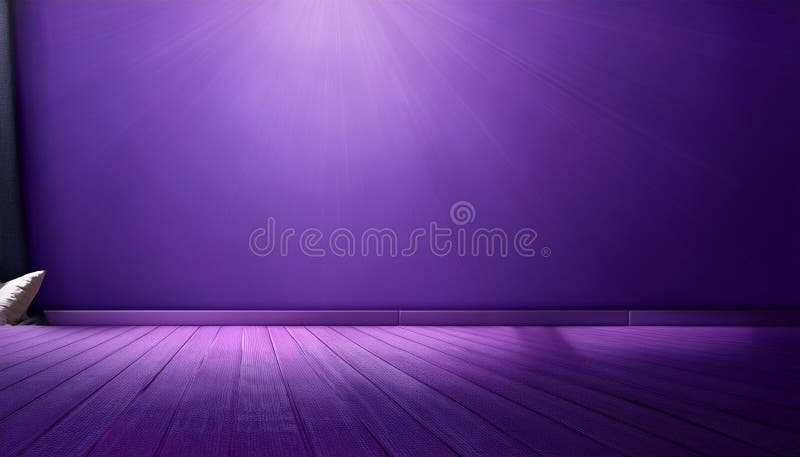 Creative Purple Landing Page Backdrop with Mock Up Place. 3D Rendering ...