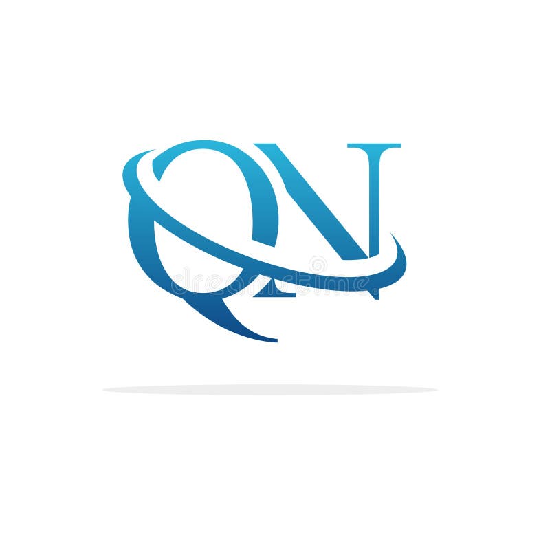 Creative QN Logo Icon Design Stock Vector - Illustration of sign ...