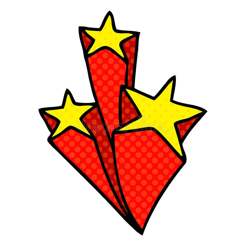 A Creative Quirky Comic Book Style Cartoon Stars Stock Vector ...