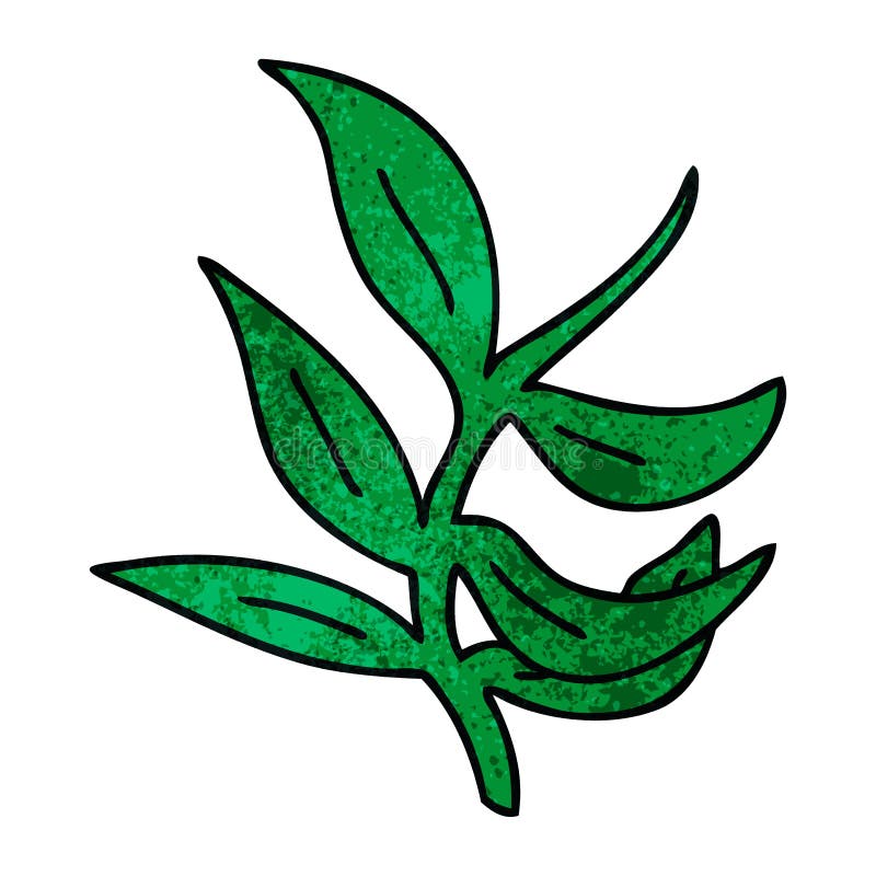 A Creative Quirky Hand Drawn Cartoon Vines Stock Vector - Illustration ...