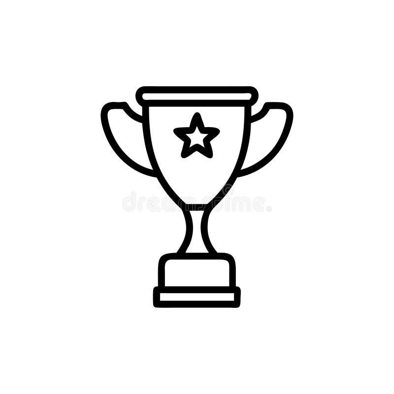 Creative Racing Trophy for Unique Competitions Stock Vector ...