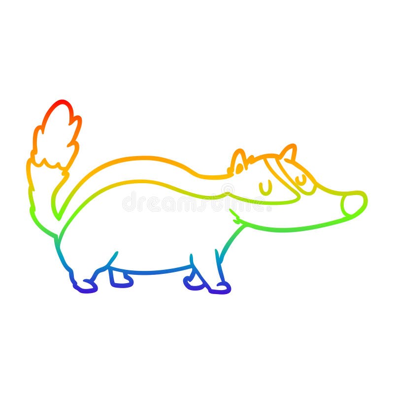 Badger Line Drawing Stock Illustrations – 422 Badger Line Drawing Stock ...