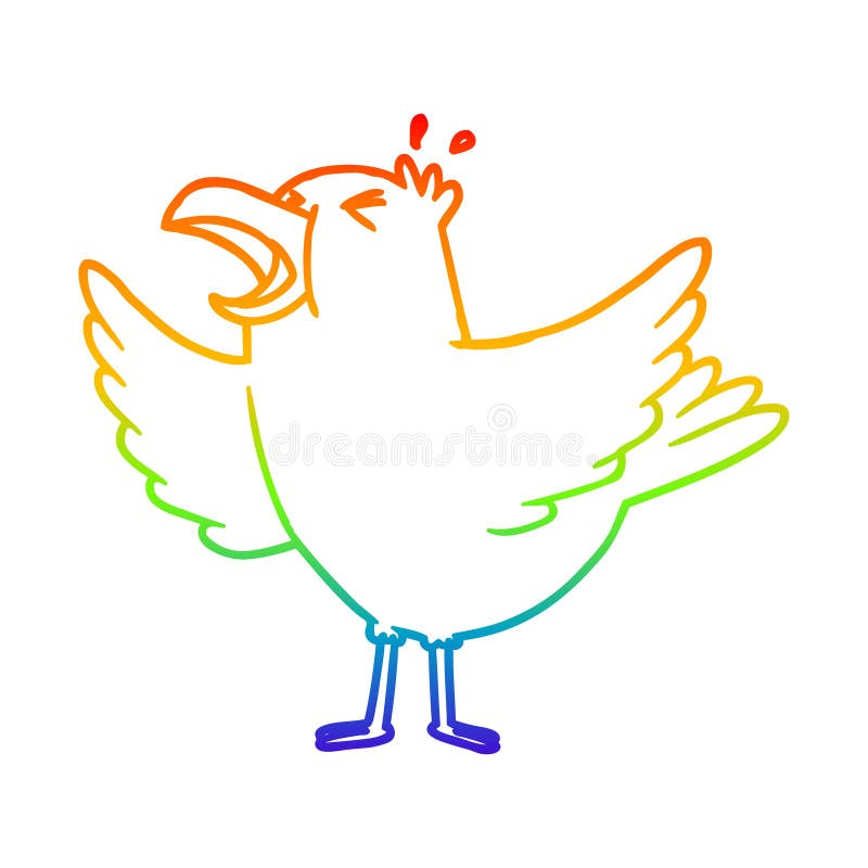 Squawking Bird Stock Illustrations – 34 Squawking Bird Stock ...