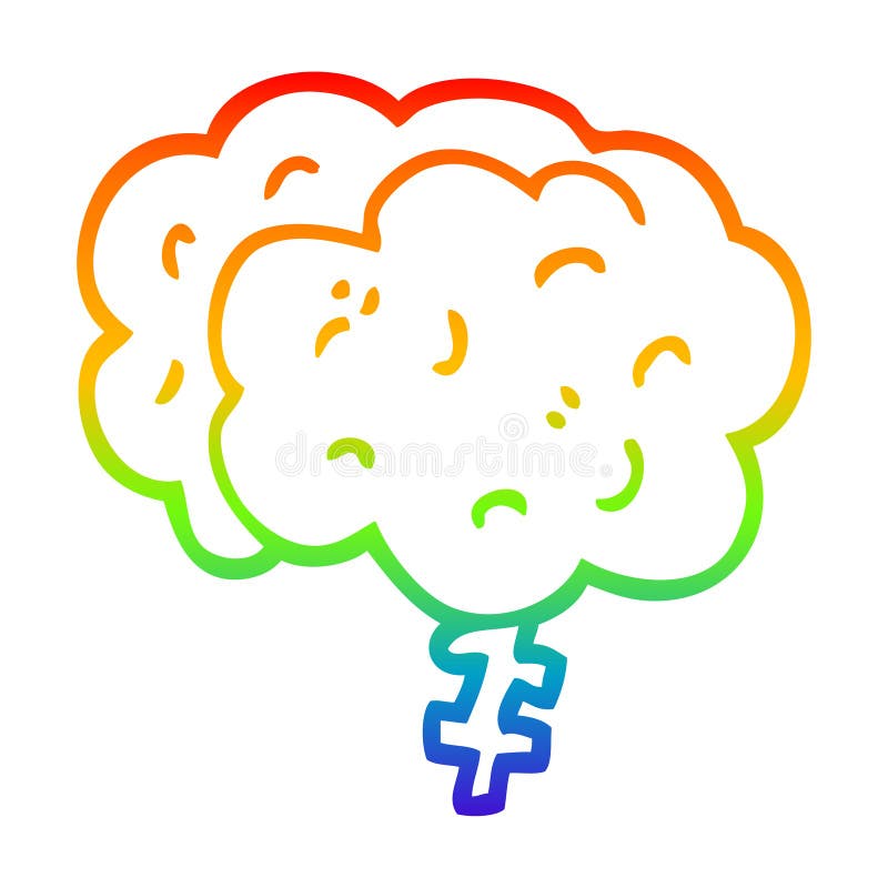 Rainbow Brain Stock Illustrations – 2,078 Rainbow Brain Stock ...