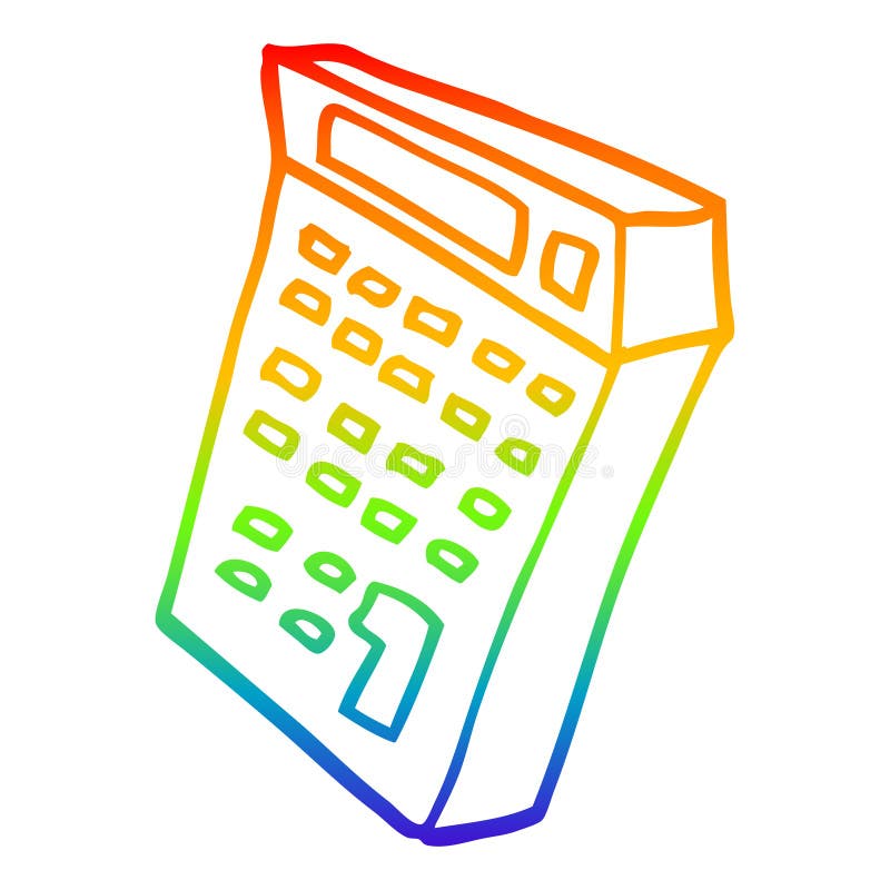 No Calculator Cartoon