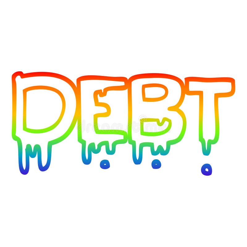 Cartoon Debt Letter Getting Money from an Old Man Stock Vector ...