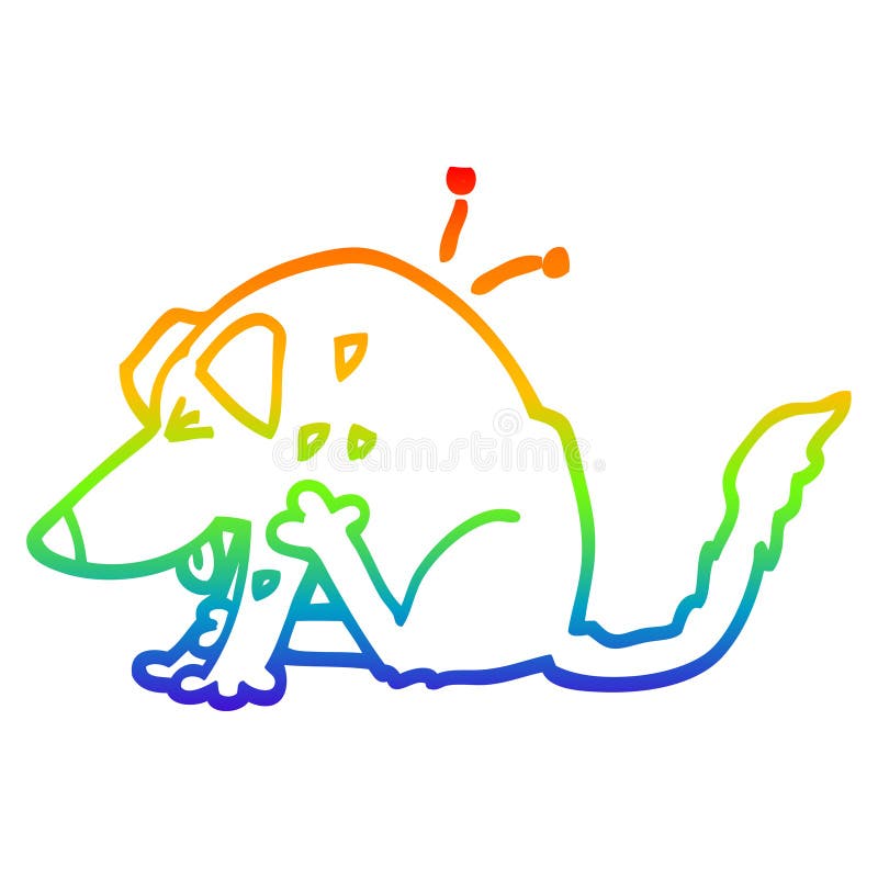 Free Dog Scratching Stock Illustrations – 10 Free Dog Scratching Stock ...