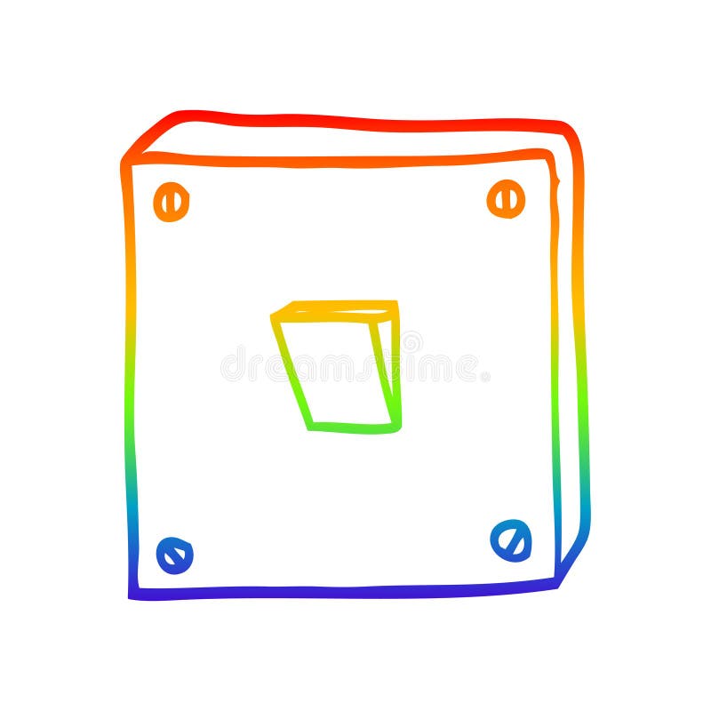 Cartoon light switch stock illustration. Illustration of light - 37031034