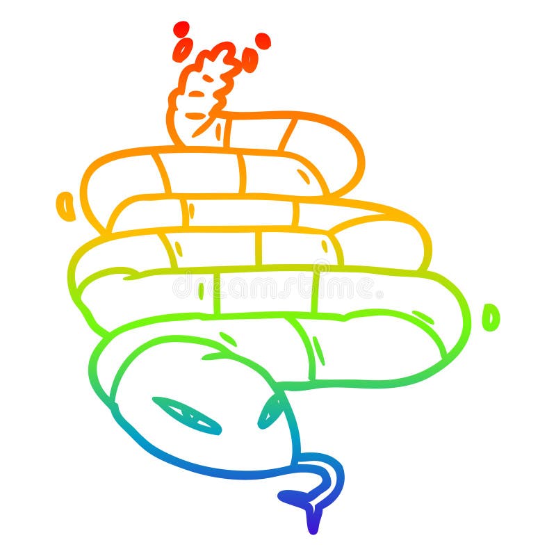 Rainbow Snake Stock Illustrations – 1,225 Rainbow Snake Stock ...