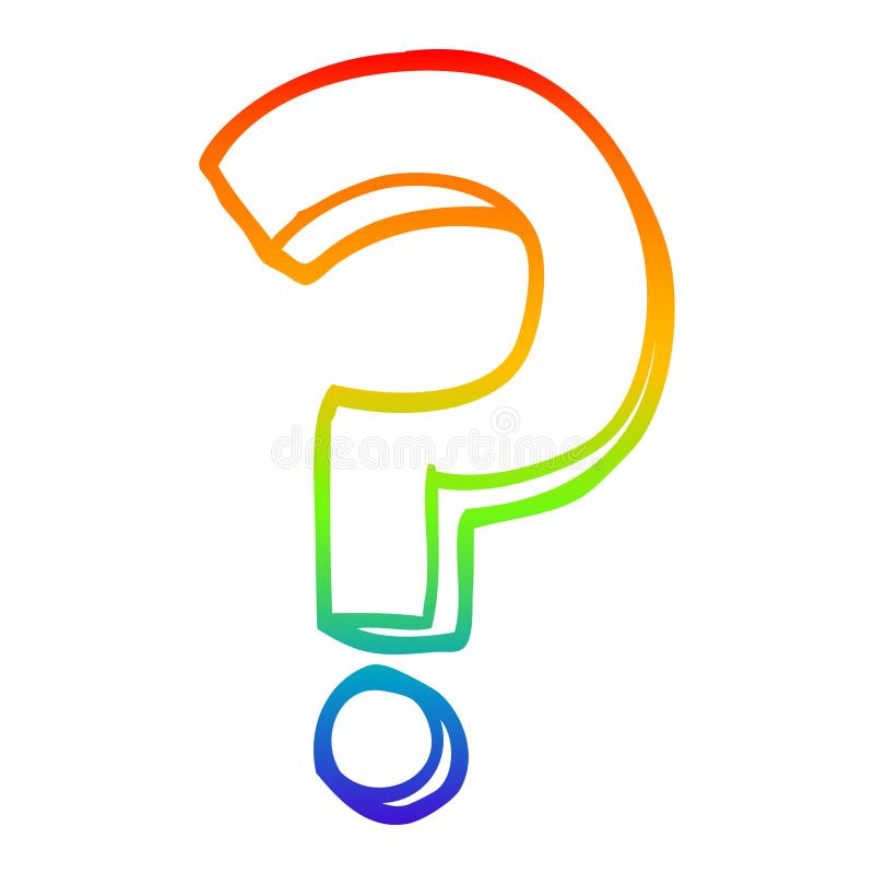Rainbow Question Mark Stock Illustrations – 1,492 Rainbow Question Mark ...