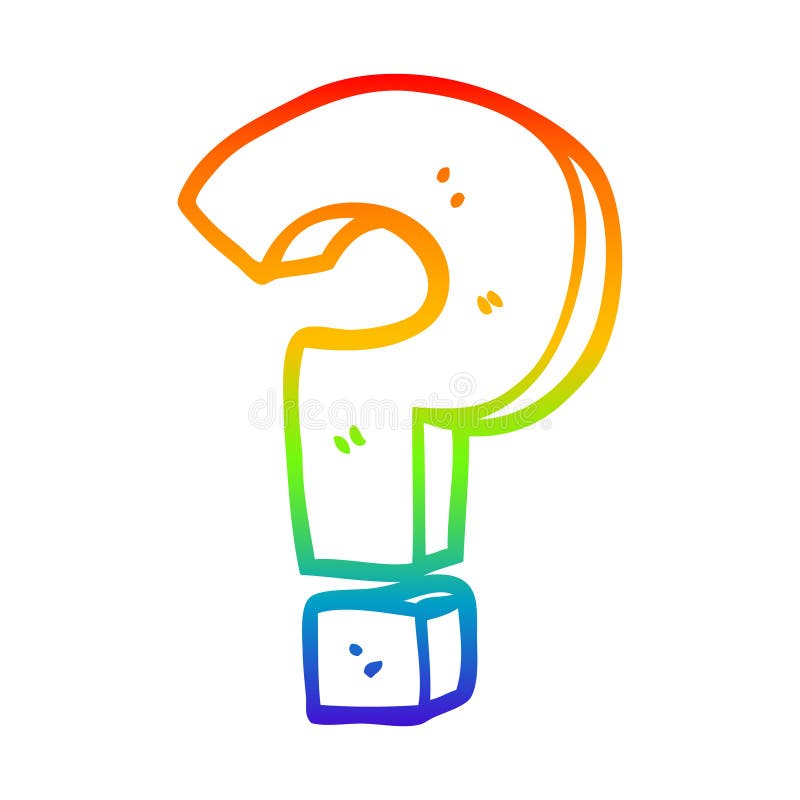 Rainbow Question Mark Stock Illustrations – 1,493 Rainbow Question Mark ...