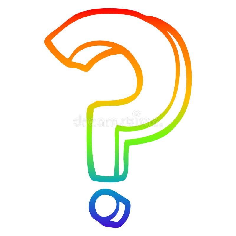 Rainbow Question Mark Stock Illustrations – 1,492 Rainbow Question Mark ...