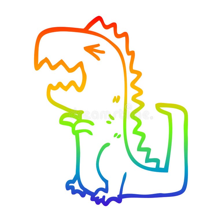 T Rex Rainbow Stock Illustrations – 50 T Rex Rainbow Stock ...