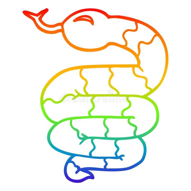 Rainbow Snake Stock Illustrations – 1,225 Rainbow Snake Stock ...