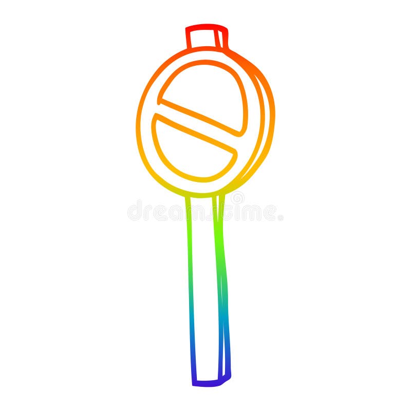 Cartoon Warning Alarm Alert Security System Shadow Stock Vector ...