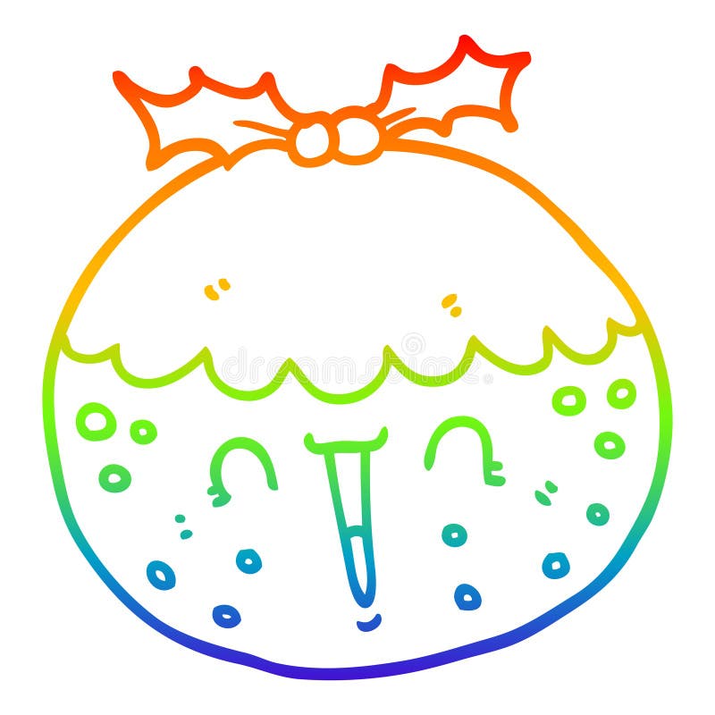 Christmas Pudding Line Drawing Stock Illustrations – 137 Christmas ...