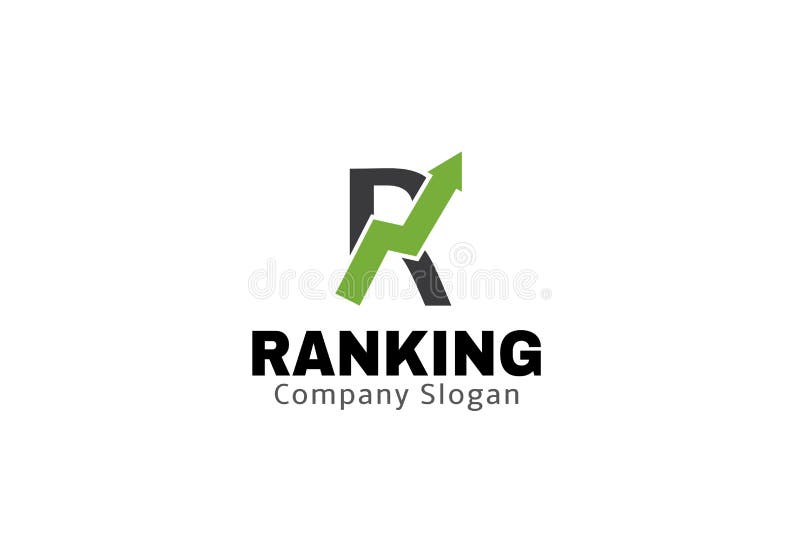 Ranking Logo Design Illustration Stock Vector - Illustration of ...