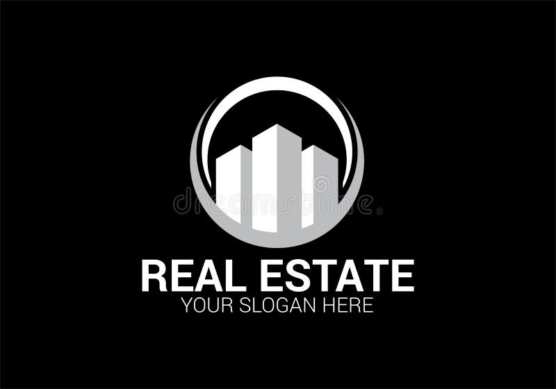 Real Estate Logo Design Templet. Sign and Symbol. Stock Vector ...