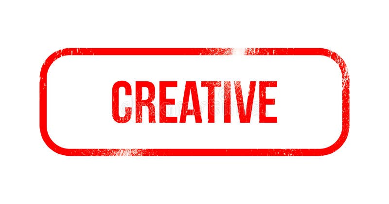 Creative - Red Grunge Rubber, Stamp Stock Illustration - Illustration ...