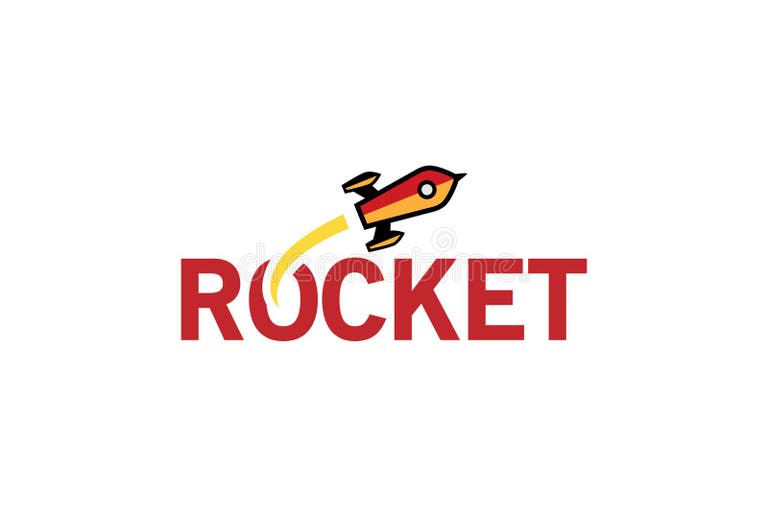 Rocket Text Logo Stock Illustrations – 10,654 Rocket Text Logo Stock ...