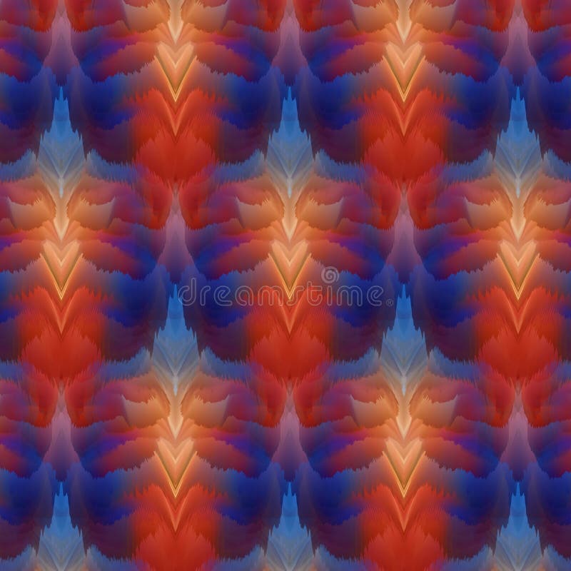 Art-deco Red Crimson and Scarlet Pattern and Cyclone Design Stock ...