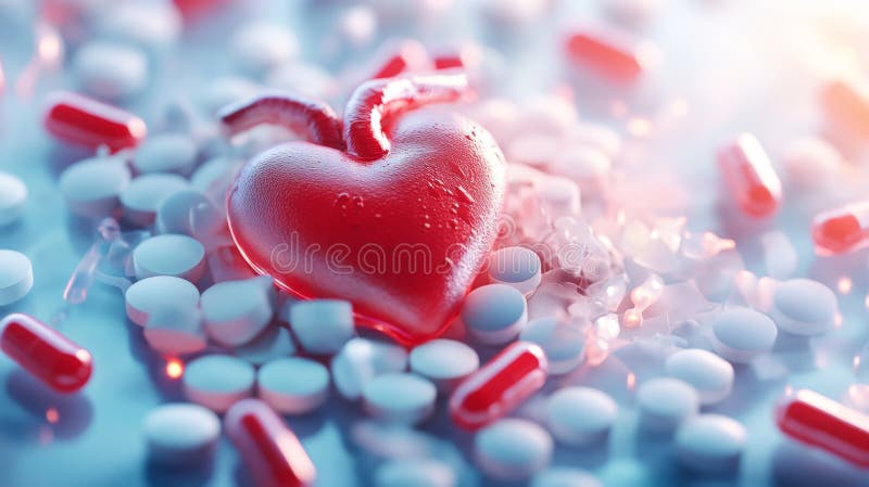 Heart Health Tablets Stock Illustrations – 1,884 Heart Health Tablets ...
