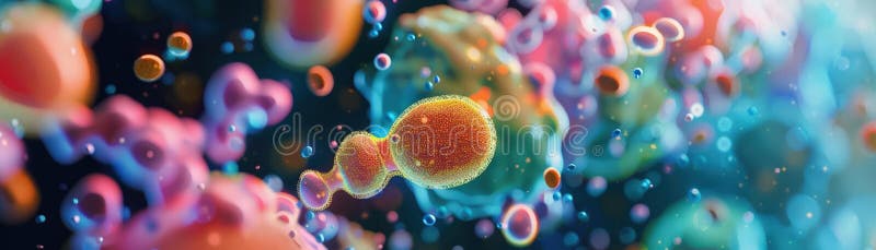 Creative Representation of Human Microbiome with Abstract Organic ...