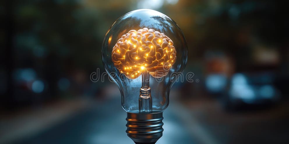 A Creative Representation of Innovation and Inspiration Stock Image ...