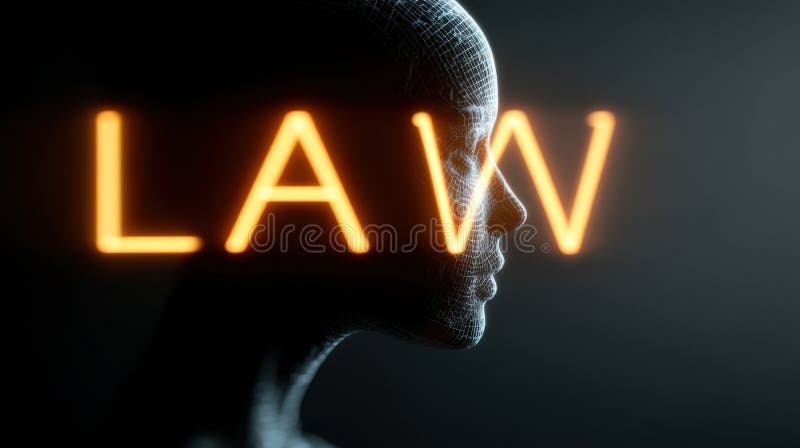Creative Representation of Law Concept with Abstract Human Figure and ...