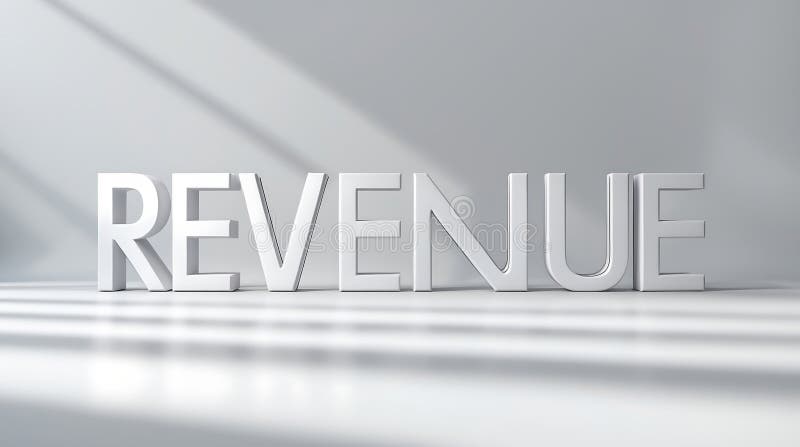Creative Representation of the Term Revenue in a Simple and Clean ...