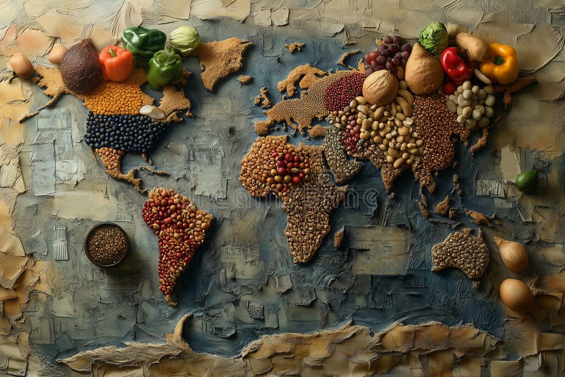 Map World Agricultural Regions Stock Photos - Free & Royalty-Free Stock ...