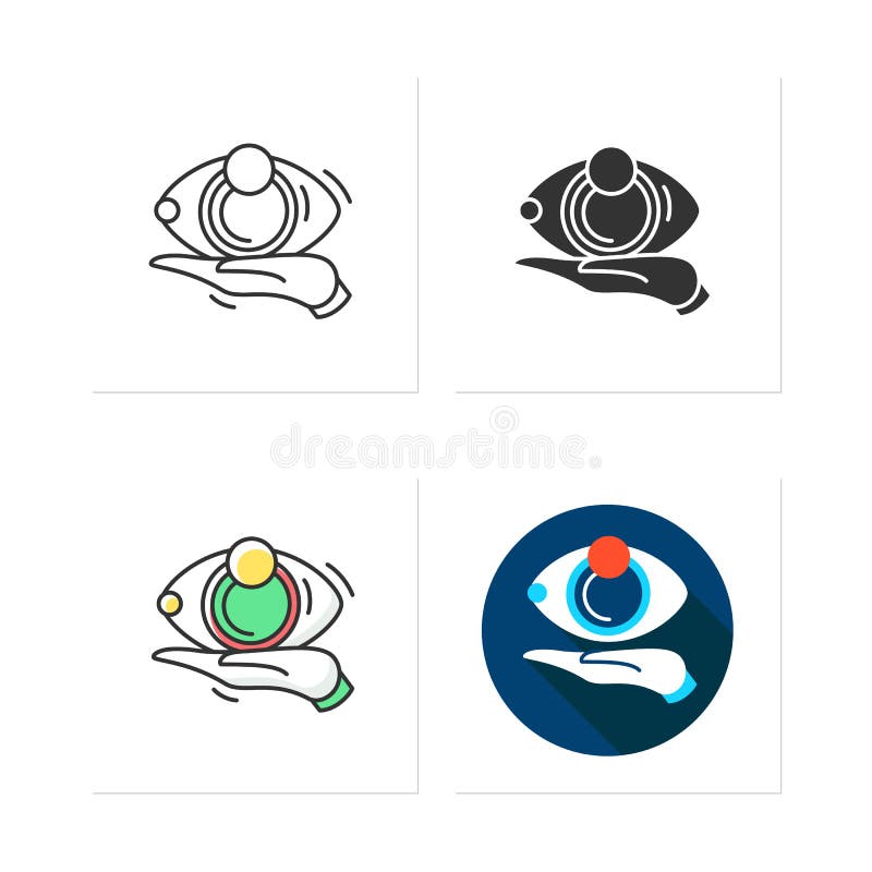 Creative Research Icons Set Stock Vector - Illustration of business ...
