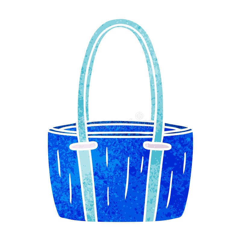 Cartoon Red Bag Fashion Free Hand Drawn Doodle Clip Art Artwork ...