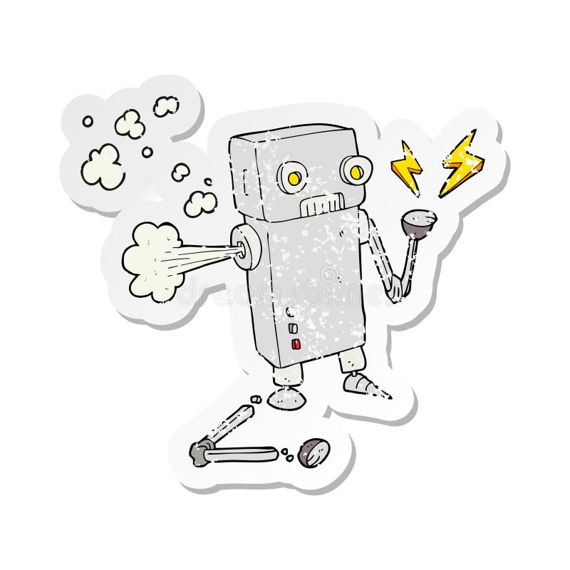 Broken Cartoon Sticker Stock Illustrations – 1,380 Broken Cartoon ...