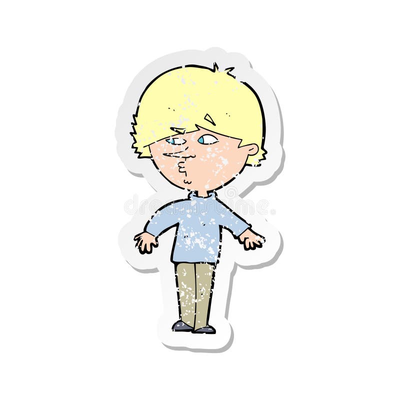 Boy Looking Over Sign Stock Illustrations – 39 Boy Looking Over Sign ...