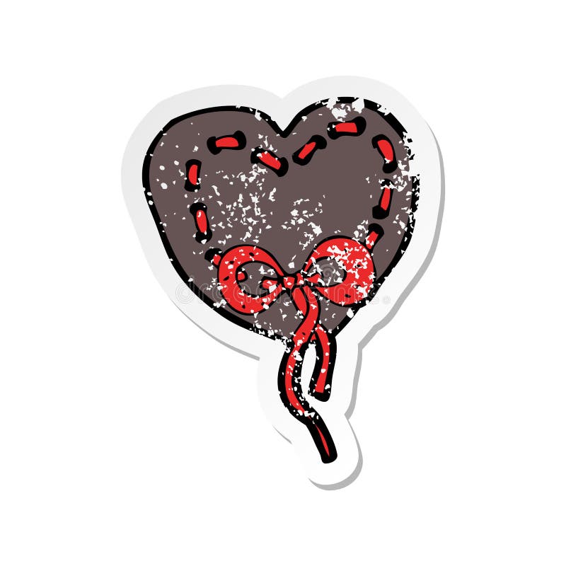 Distressed Heart Clip Art Stock Illustrations – 116 Distressed Heart ...