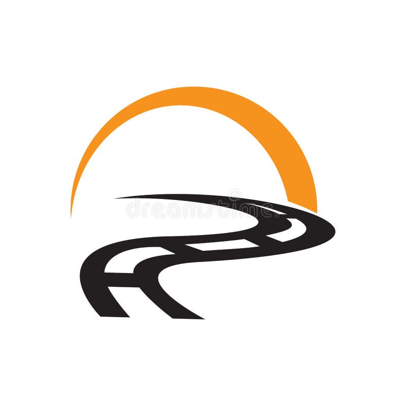 Transportation Road Construction Logo Vector Design. Paving Road ...