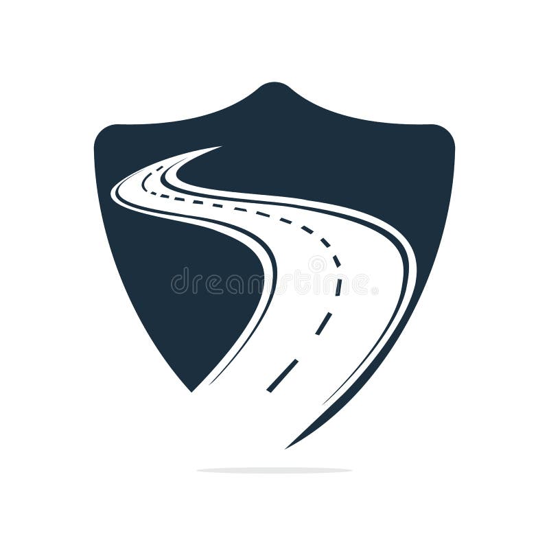 Road Logo Vector Design Template. Stock Vector - Illustration of road ...