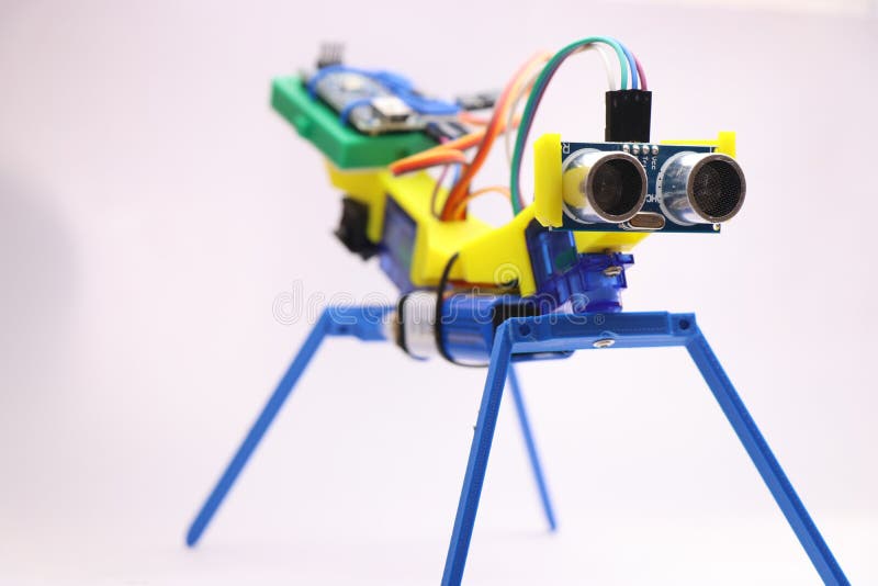 Creative Robotic Project Made Using 3D Printed Parts. Arduino and ...