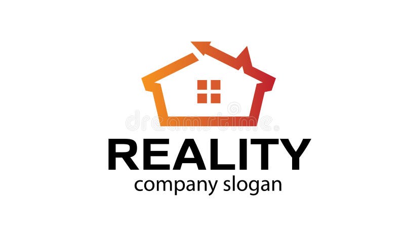 Reality Logo Symbol Design Illustration Stock Vector - Illustration of ...