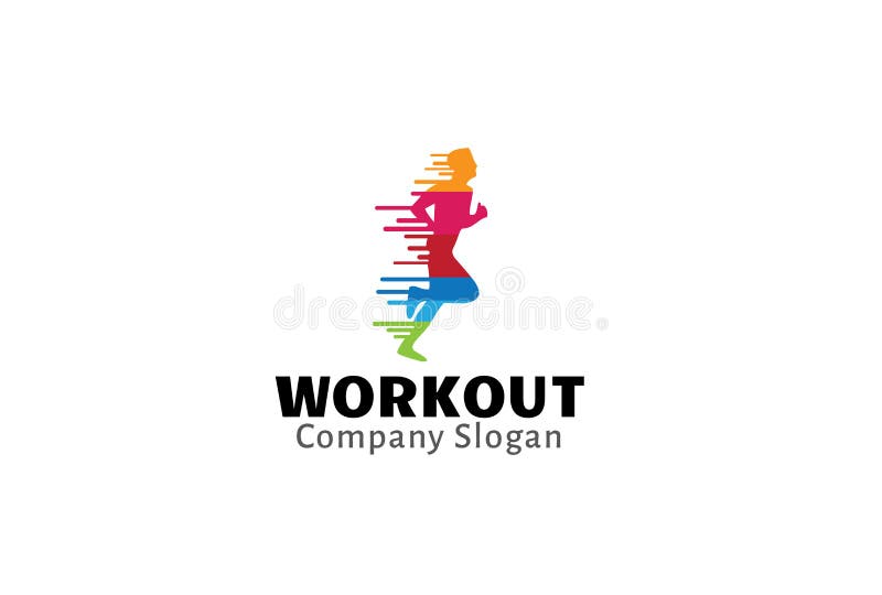 Workout Design Illustration Stock Vector - Illustration of health ...