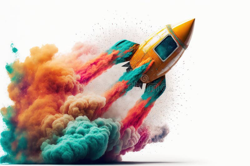 Creative Rocket Launch by Exploding Engine Taking Off for New ...