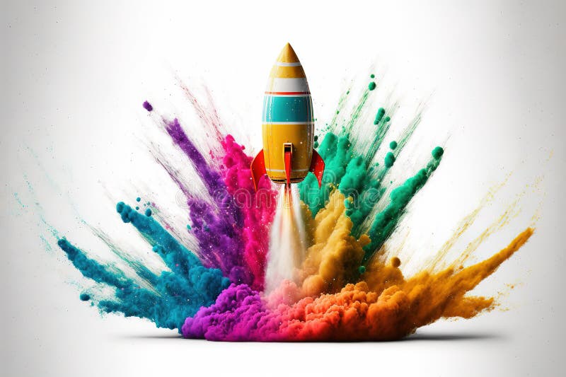 Creative Rocket Launch by Exploding Engine Taking Off for New ...