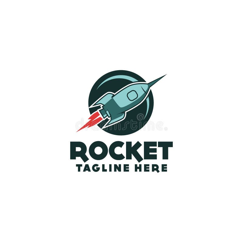 Creative Rocket Logo Design Vector Art Logo Stock Vector - Illustration ...