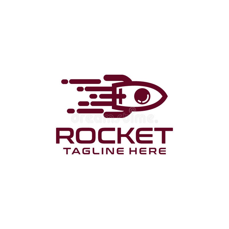 Creative Rocket Logo Design Vector Art Logo Stock Vector - Illustration ...