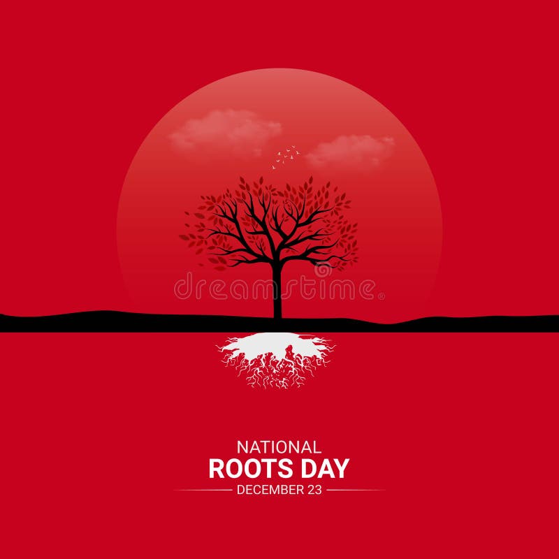 Creative Roots Day Ads Design. National Roots Day, Celebrated December ...
