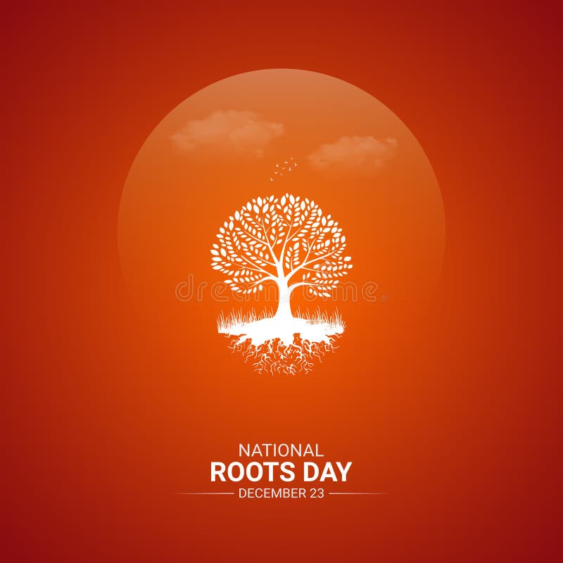 Creative Roots Day Ads Design. National Roots Day, Celebrated December ...