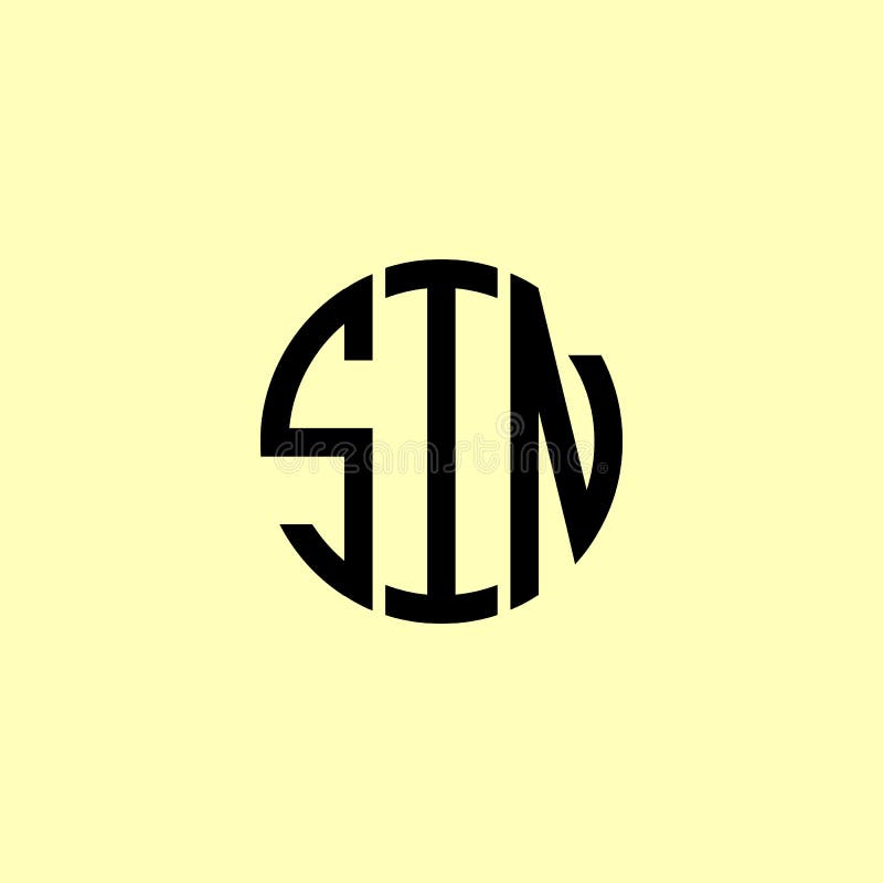 Letters Sin Stock Illustrations – 107 Letters Sin Stock Illustrations ...