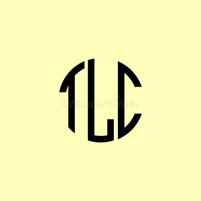 Creative Rounded Initial Letters TLC Logo Stock Vector - Illustration ...