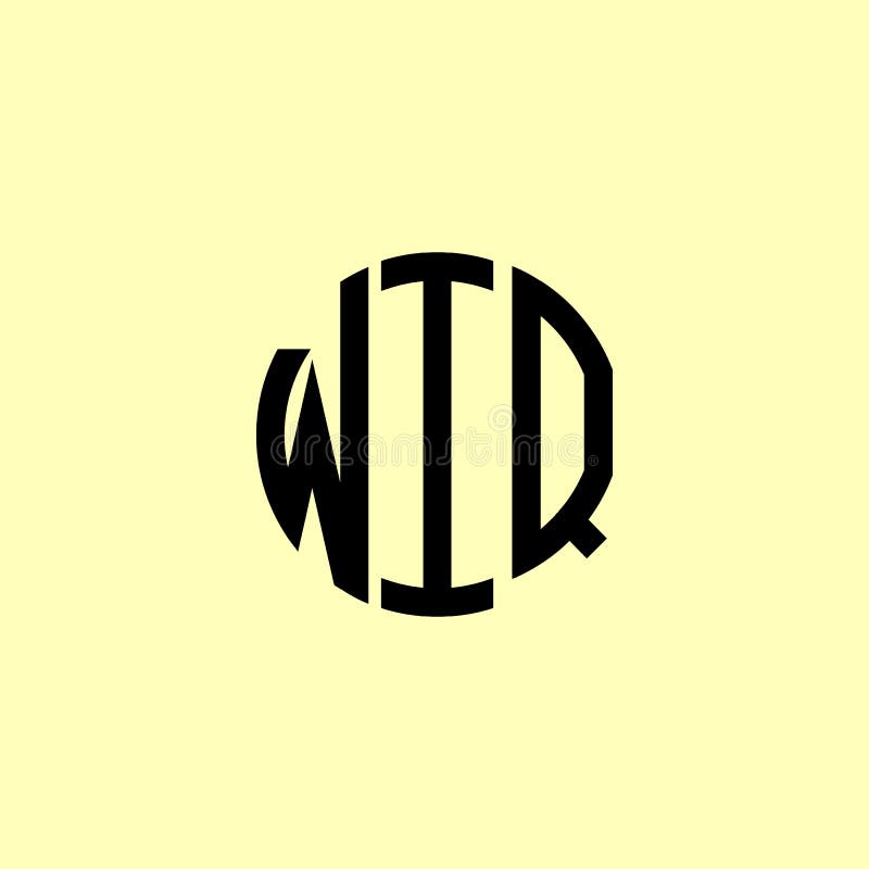 Letters Wiq Logo Stock Illustrations – 5 Letters Wiq Logo Stock ...